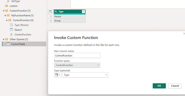 How to use Invoke Custom Function In Power BI